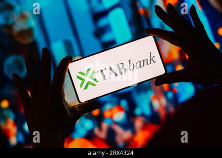 Brazil. 22nd Sep, 2023. In this photo illustration, the Vio Bank logo ...