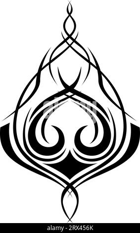 Abstract vector illustration of human body on white background Stock ...