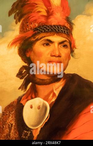 Thayendanegea or Joseph Brant (1743 – 1807) Native American, Mohawk ...