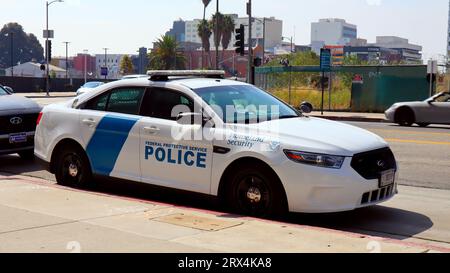 Los Angeles, California: Federal Protective Service Police Car – DHS, U ...