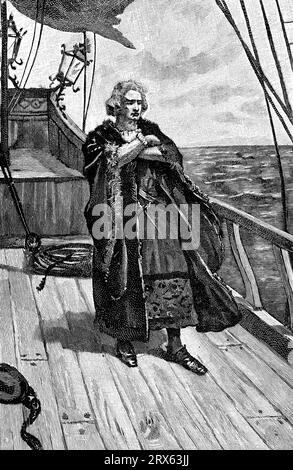 Discovery and colonization of the Americas Stock Photo - Alamy