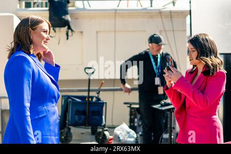 9 News Reporter - Steph Anderson And Mimi Becker Captured At The Royal ...