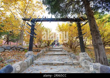 Scenery of Hani people Nationality Scenic Spot in China Ethnic Museum ...