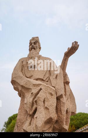 Beijing China, November 6, 2022: Sculpture by Liu Bingzhong, designer ...