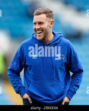 Derby County's Callum Elder ahead of the Sky Bet Championship match at ...