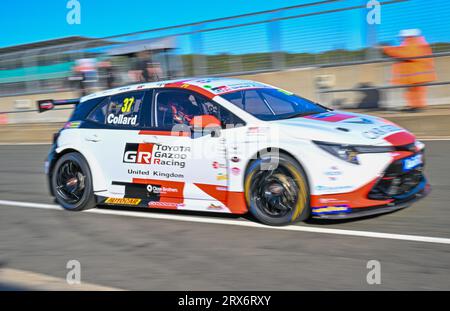 Ricky Collard - Toyota Gazoo Racing UK - driving Toyota Corolla GR ...