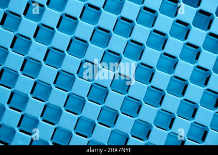 Checkered, checkerboard background blue color made 3d printer Stock ...