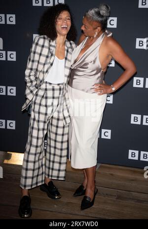 Vinette Robinson, Cathy Tyson attends The Premiere Screening of BBC ...
