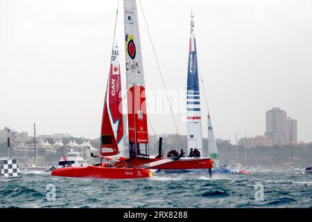 Taranto, Italy. 23rd Sep, 2023. Team Spain. during Rockwool Italy Sail ...