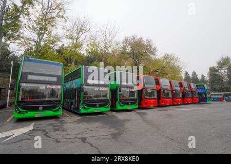 Beijing China, November 11, 2022: Beijing Bus Beigongmen Station Stock ...