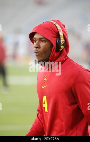 Tempe, Arizona, USA. 23rd Sep, 2023. Cameron Skattebo (4) of the ...