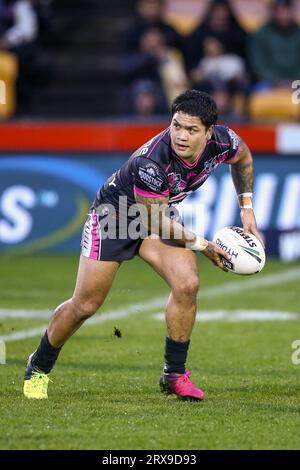 Issac Luke of the Warriors in an NRL match between the New Zealand ...