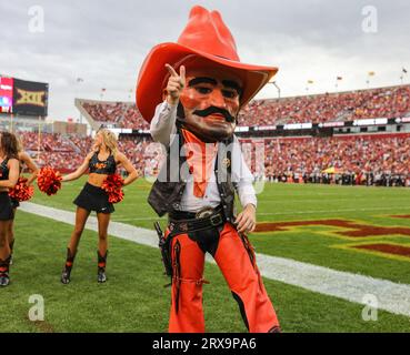 Ames, IA, USA. 23rd Sep, 2023. Iowa State head coach Matt Campbell ...