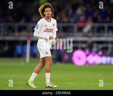 Hannibal Mejbri of Burnley during the Premier League match Burnley vs ...