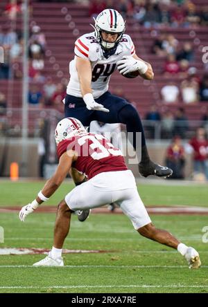 Arizona tight end Tanner McLachlan (84) celebrates with Keyan Burnett ...