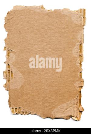piece of cardboard teared Stock Photo - Alamy