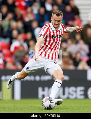 Stoke City's Ben Wilmot during the Sky Bet Championship match at the ...