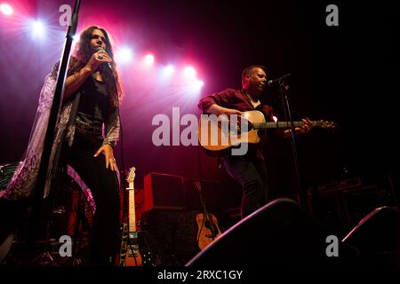 Fine lines perform live at o2 ritz manchester uk , 25th july 2023 Stock ...