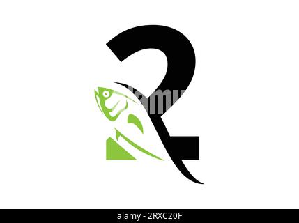 Letter S with fish logo design vector template Stock Vector Image & Art ...