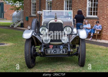 1927 Alvis 12/50, on display at the Bicester Flywheel held at the Bicester Heritage Centre on ...