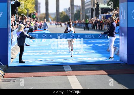 09/24/2023, Berlin, Germany. Magdalena Shauri at the award ceremony ...