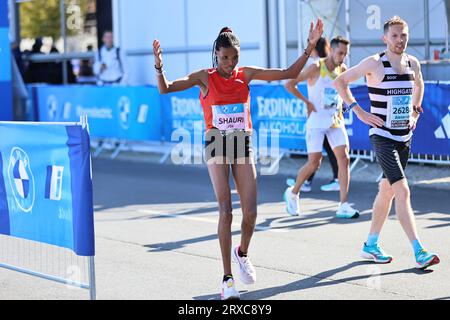 09/24/2023, Berlin, Germany. Magdalena Shauri at the award ceremony ...