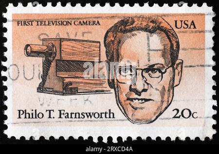 Philo Farnsworth, American Inventor Stock Photo - Alamy
