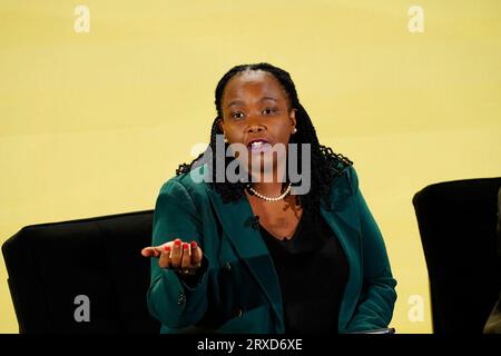 New York, New York, USA. , . Clare Akamanzi, Tshepo Mahloele ...