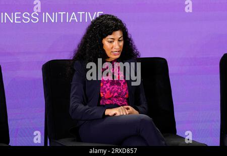 New York, New York, USA. , . Joy Basu during the 2023 UNSTOPPABLE ...