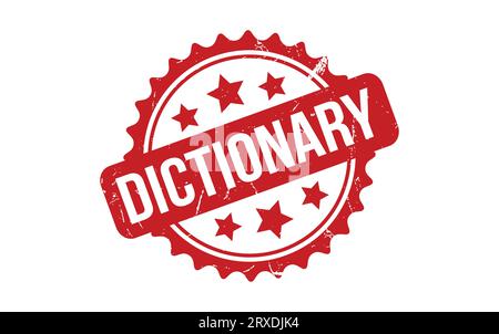 Dictionary rubber grunge stamp seal vector Stock Vector Image & Art - Alamy