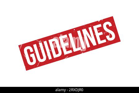 Guidelines Rubber Stamp Seal Vector Stock Vector Image & Art - Alamy