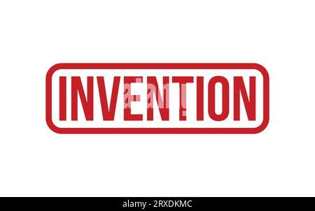 Red Invention Rubber Stamp Seal Vector Stock Vector Image & Art - Alamy