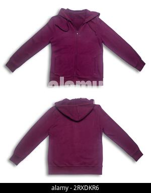 Blank template realistic coach jacket with ziper front and back ...