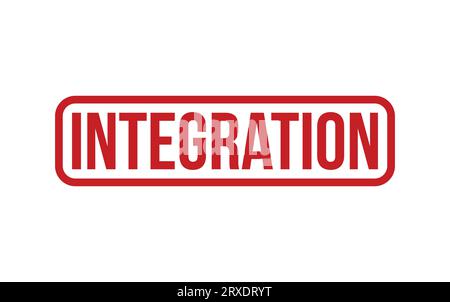Red Integration Rubber Stamp Seal Vector Stock Vector Image & Art - Alamy
