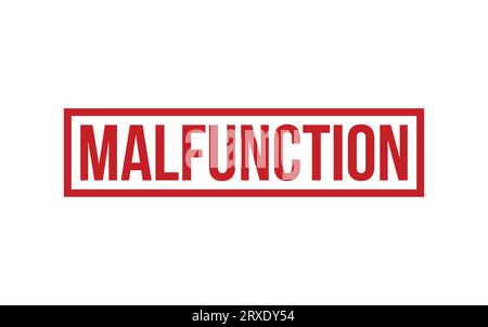 Red Malfunction Rubber Stamp Seal Vector Stock Vector Image & Art - Alamy