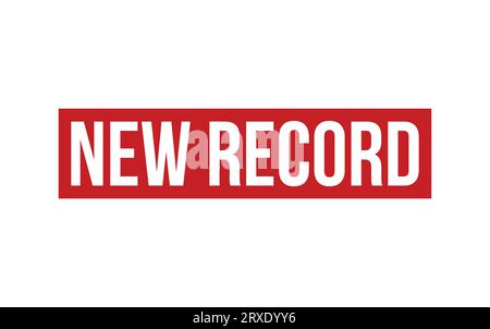New Record Rubber Stamp Seal Vector Stock Vector Image & Art - Alamy