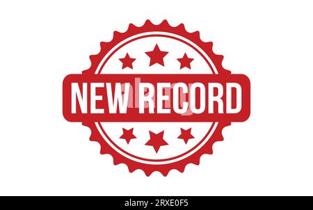 New Record rubber grunge stamp seal vector Stock Vector Image & Art - Alamy