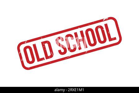 Red Old School Rubber Stamp Seal Vector Stock Vector Image & Art - Alamy