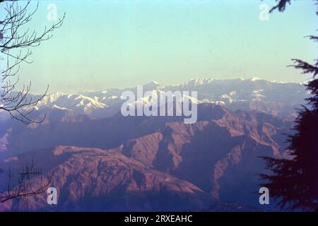 Pir Panjal Range of Mountains Passing Through Himachal Pradesh in India ...