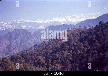 Pir Panjal Range of Mountains Passing Through Himachal Pradesh in India ...