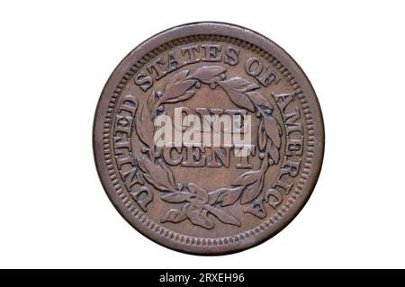 American Large Cent Stock Photo - Alamy
