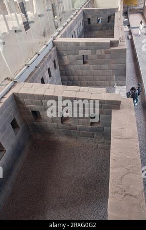 CUSCO, PERU. June 2023: interior the Coricancha, Incan Temple to the ...