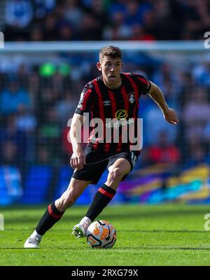 Bournemouth's Ryan Christie in action during the Premier League match ...