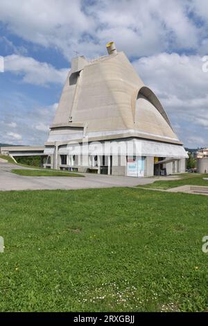 Church of St Pierre, now a cultural centre, Firminy, France, architects ...
