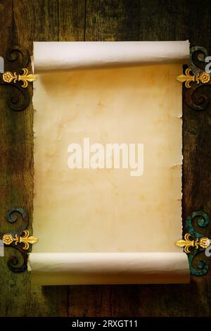 Gothic scroll background Stock Photo - Alamy