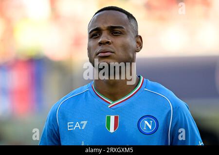 Natan of SSC Napoli looks on during the Uefa Champions League match ...