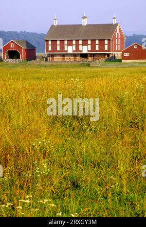 The Codori Farm, Gettysburg National Military Park, Pennsylvania, USA ...