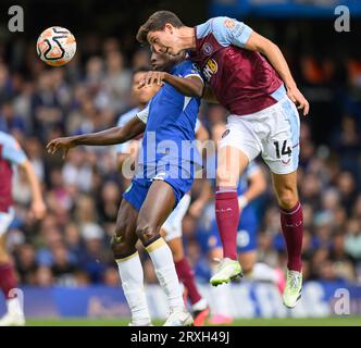 Aston Villa's Pau Torres during a training session at Aston Villa FC ...