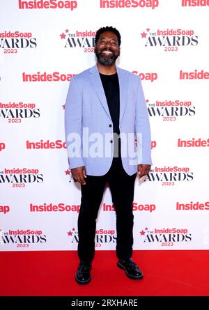 Kevin Mathurin attending the Inside Soap Awards at Salsa Temple in ...