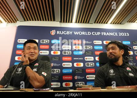 Japan's Jiwon Gu during the 2023 Rugby World Cup Pool D match between ...